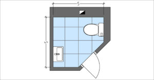 7 Most Relevant 5x5 Powder Room Layout Plans for Home