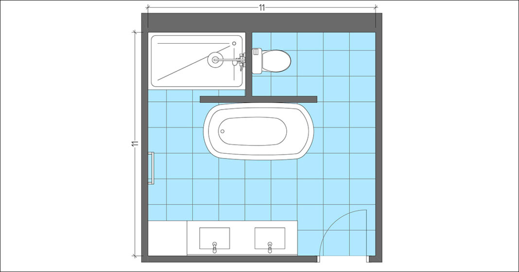 9 Typical Master Bathroom Sizes and Layouts - Remodel on Point