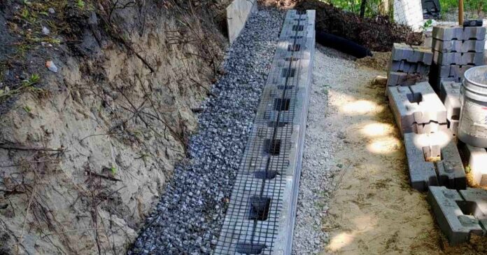 How To Build a Retaining Wall on a Slope or a Hill