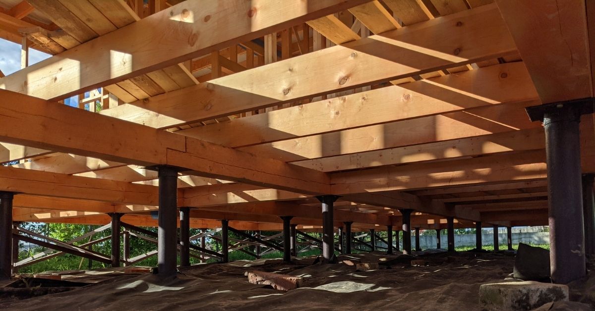 Building a Pier and Beam Foundation House